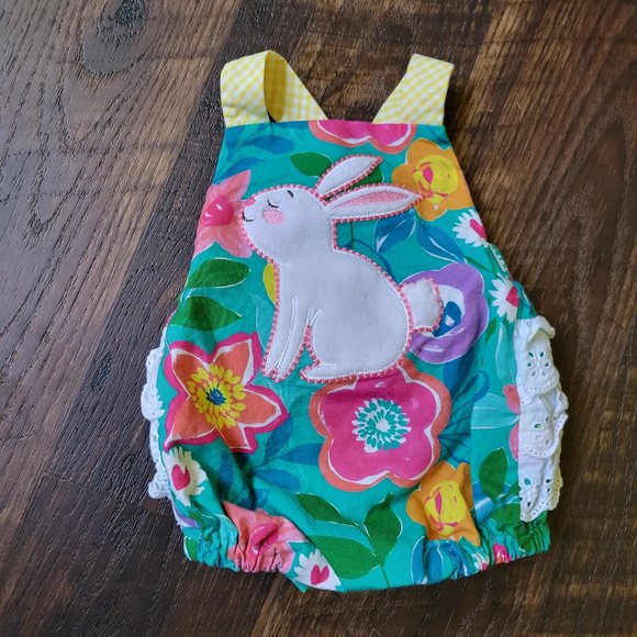 Ricrac & Ruffles | One Pieces | Ricrac And Ruffles Bunny Bubble Euc ...